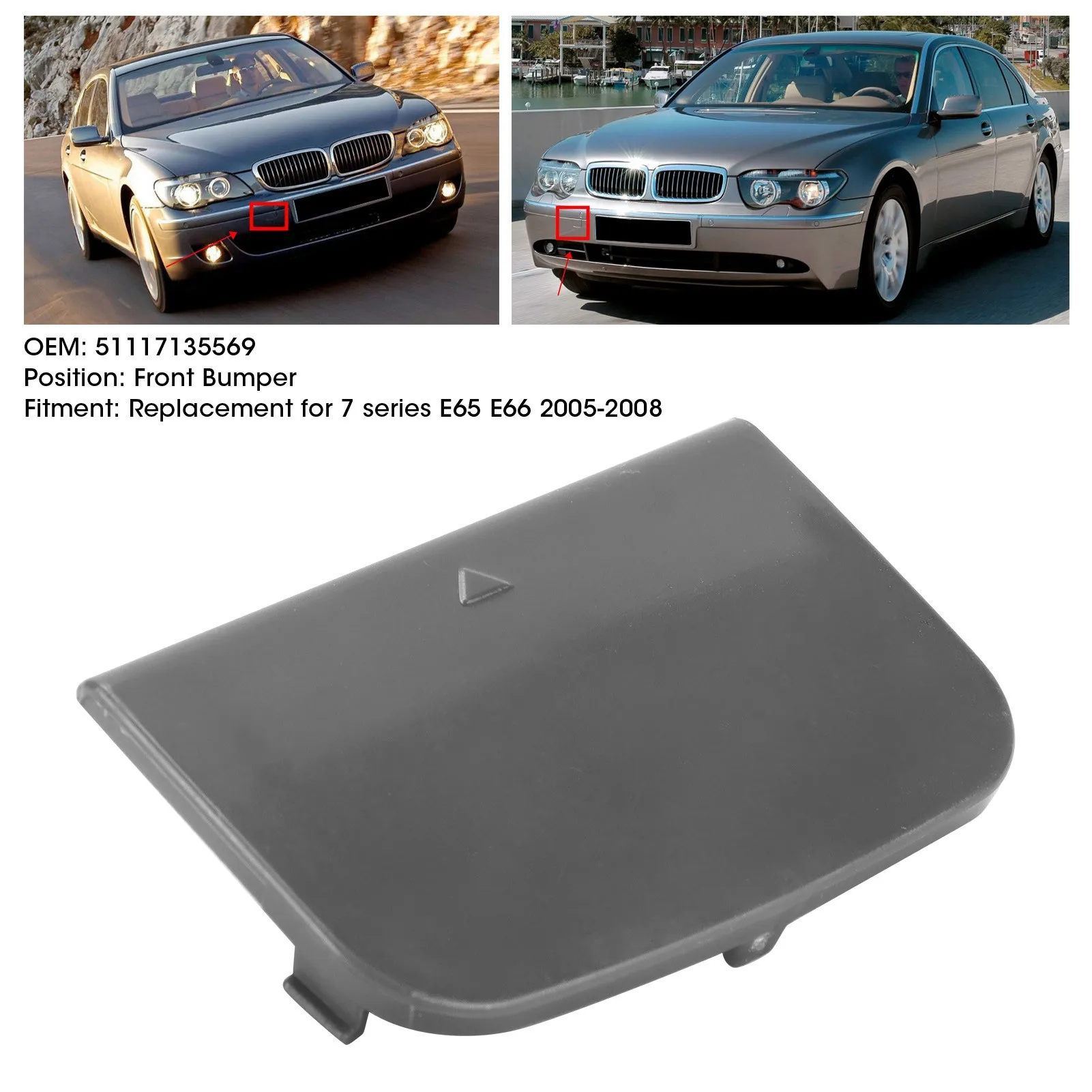 Автомобильные аксессуары, бампер, буксировочный крючок, передний бампер ...