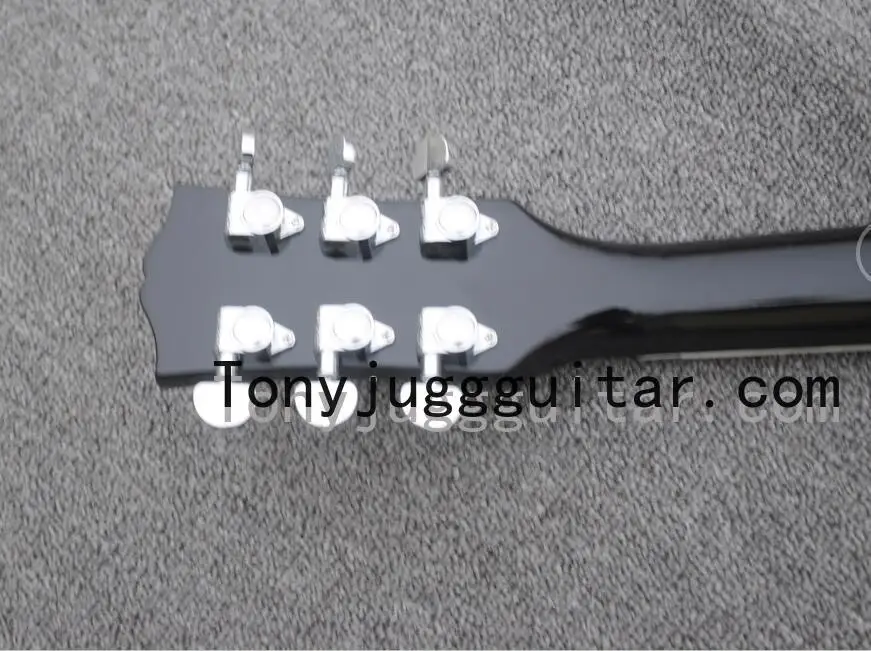 Axcess Alex Lifeson Grey Big Fat Flame Maple Electric Guitar Floyd Rose ...