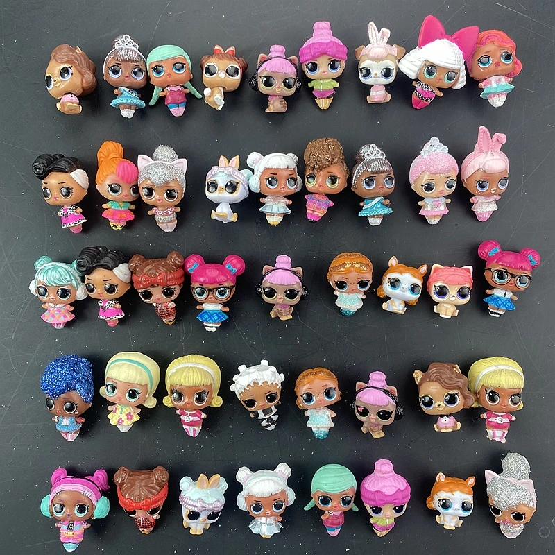 3PCS Lol Surprise Dolls Original Doll 2cm Big Sister Doll Cute Action ...