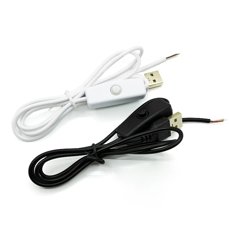 Светодиодная лента, USB-разъем, удлинитель кабеля, 2-контактный провод ...