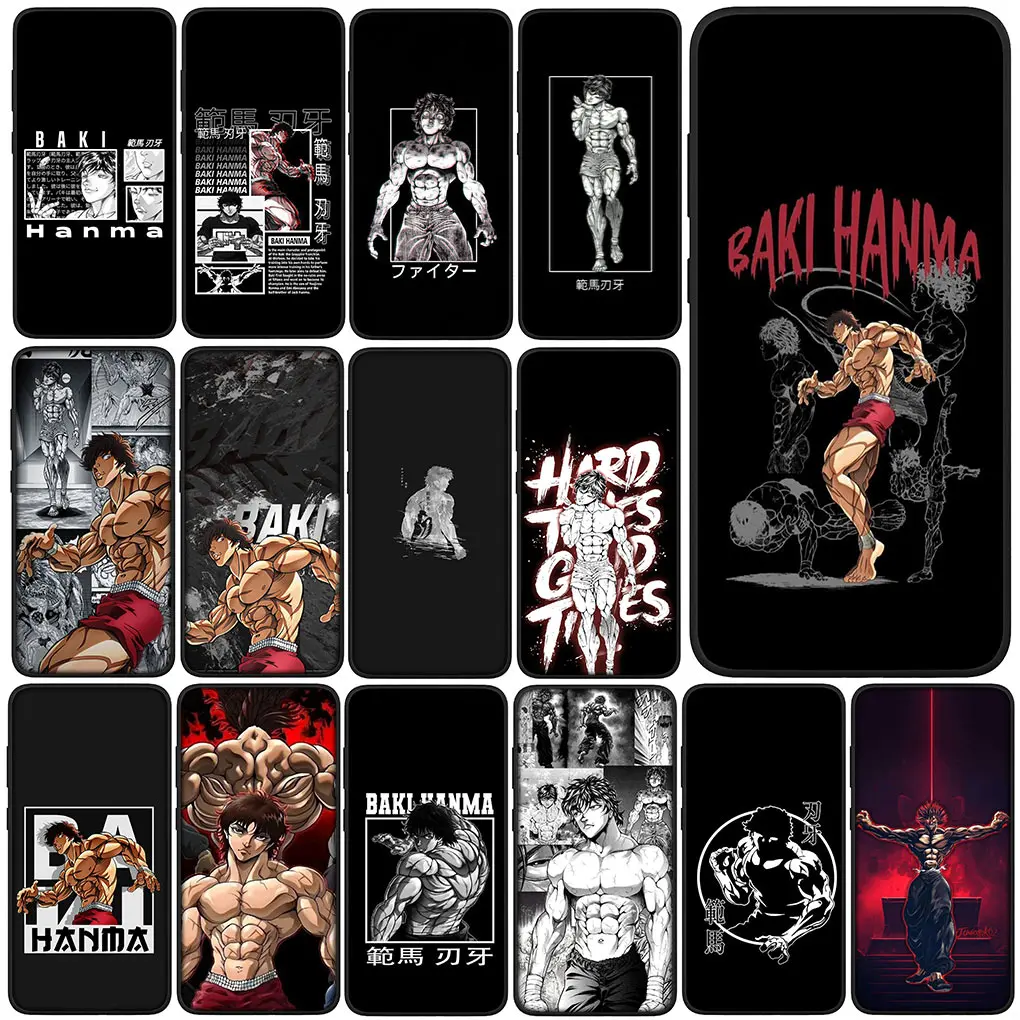 Аниме Hanmas Bakis Модный чехол для телефона Samsung Galaxy S22 S21 S20 ...