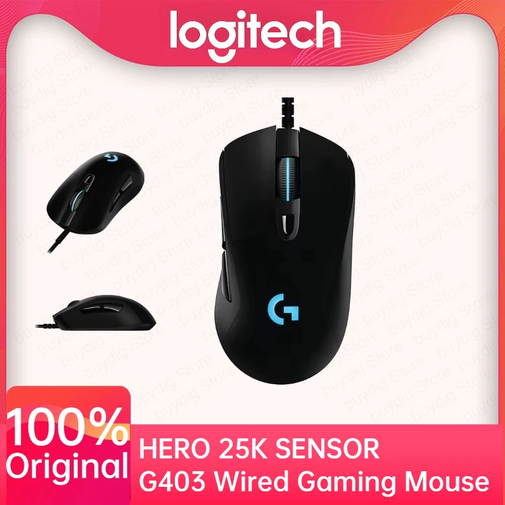Logitech G403 Hero 25K игровая мышь | AliExpress