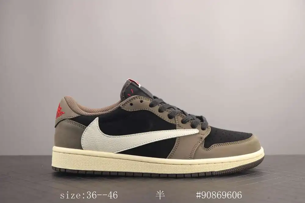 150 Jordan generation inverted hook sneakers Travis Scott x Fragment x ...