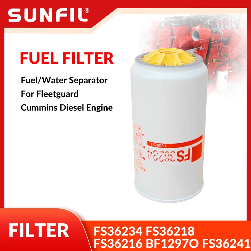 Топливный фильтр FS36234 FS36218 FS36216 BF1297O FS36241, топливный ...
