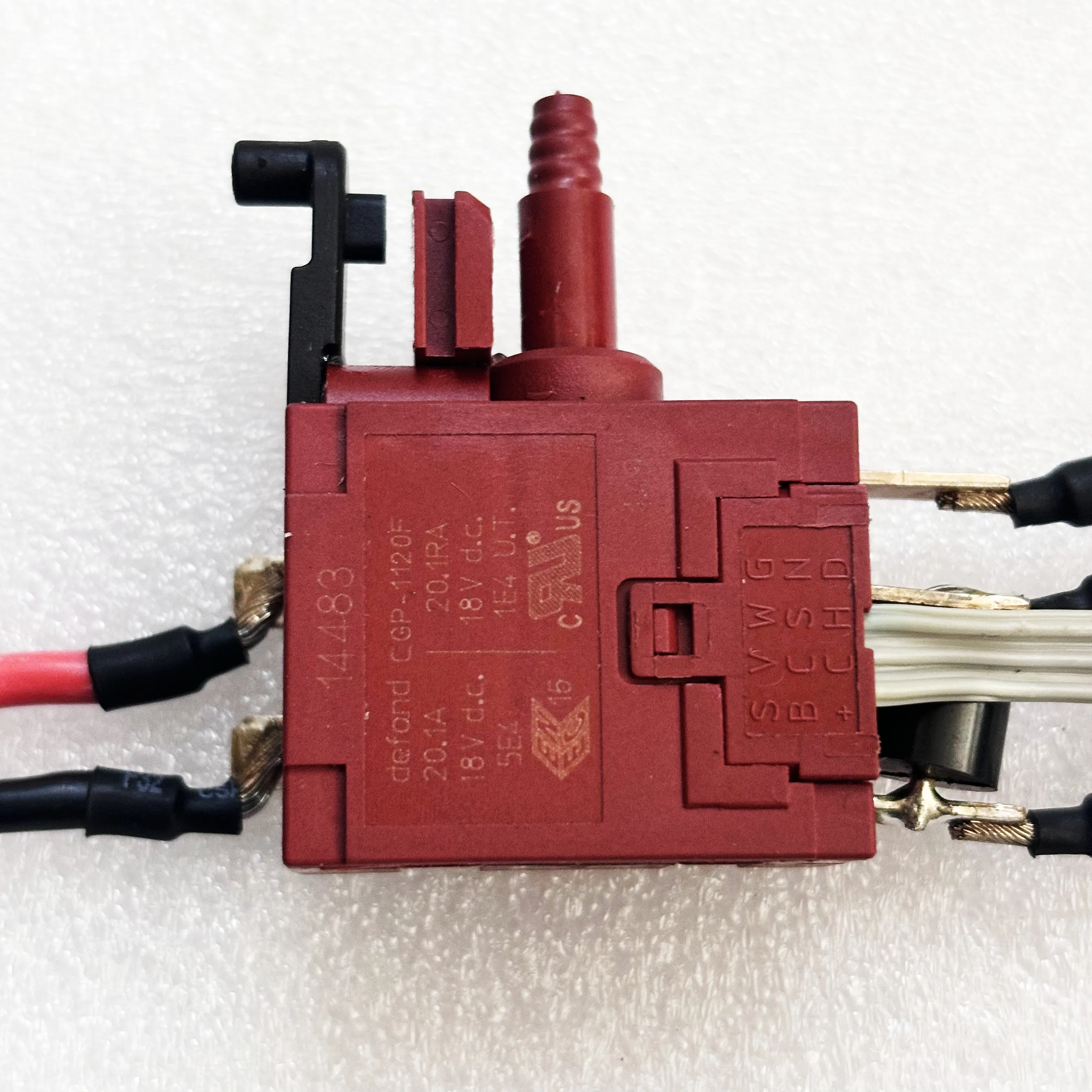 Hong Kong Defond CGP-1120F 18VDC 20.1RA drill switch | AliExpress