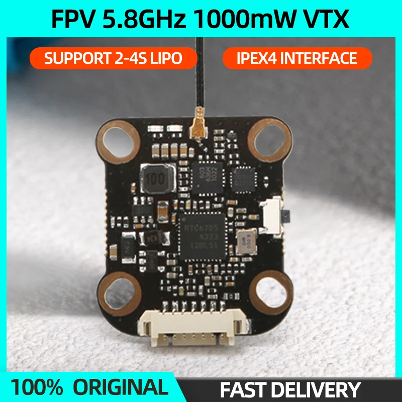 Квадрокоптер FPV VTX 1 Вт 5,8 ГГц 48CH FPV VTX 1 Вт 5,8G видео ...