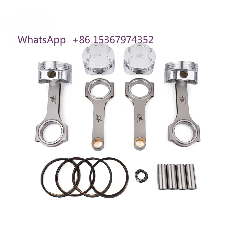 Tuning engine systems K24 forged pistons and rods for Acura TSX Honda ...