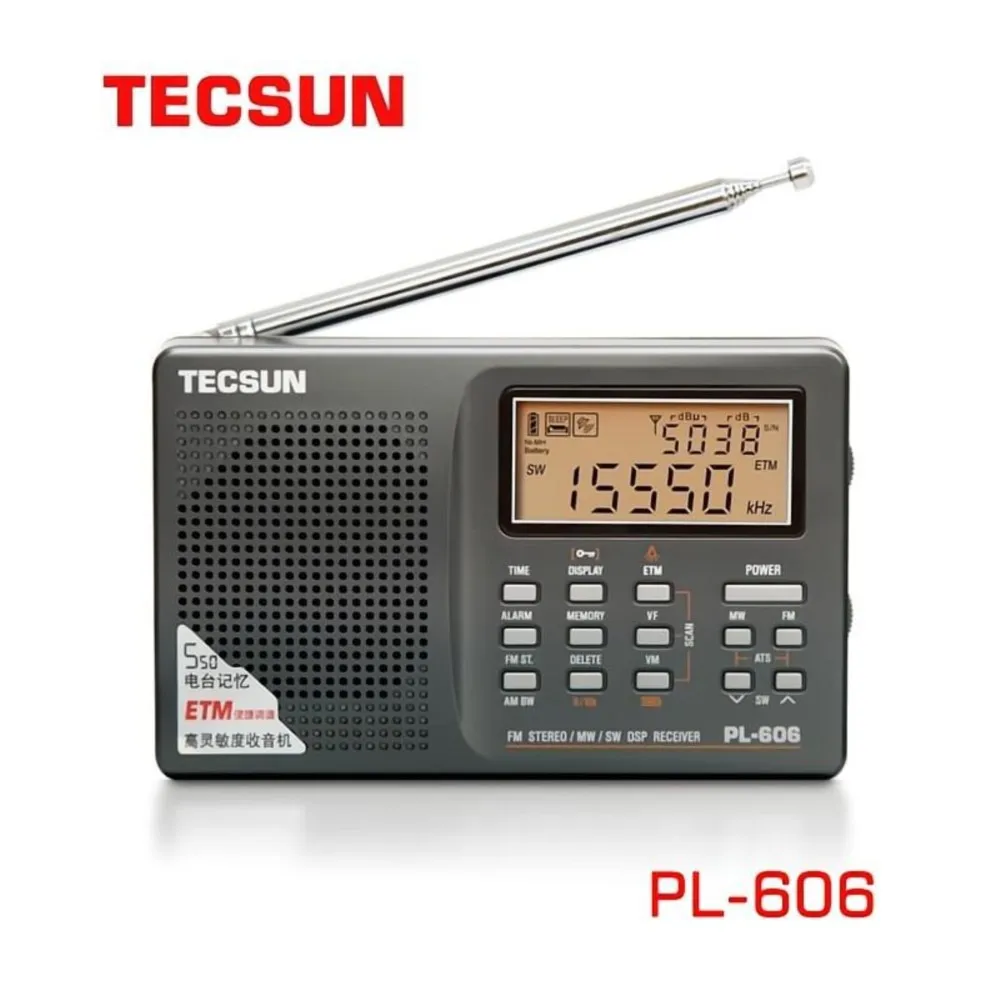 Радио Tecsun PL-606 | AliExpress