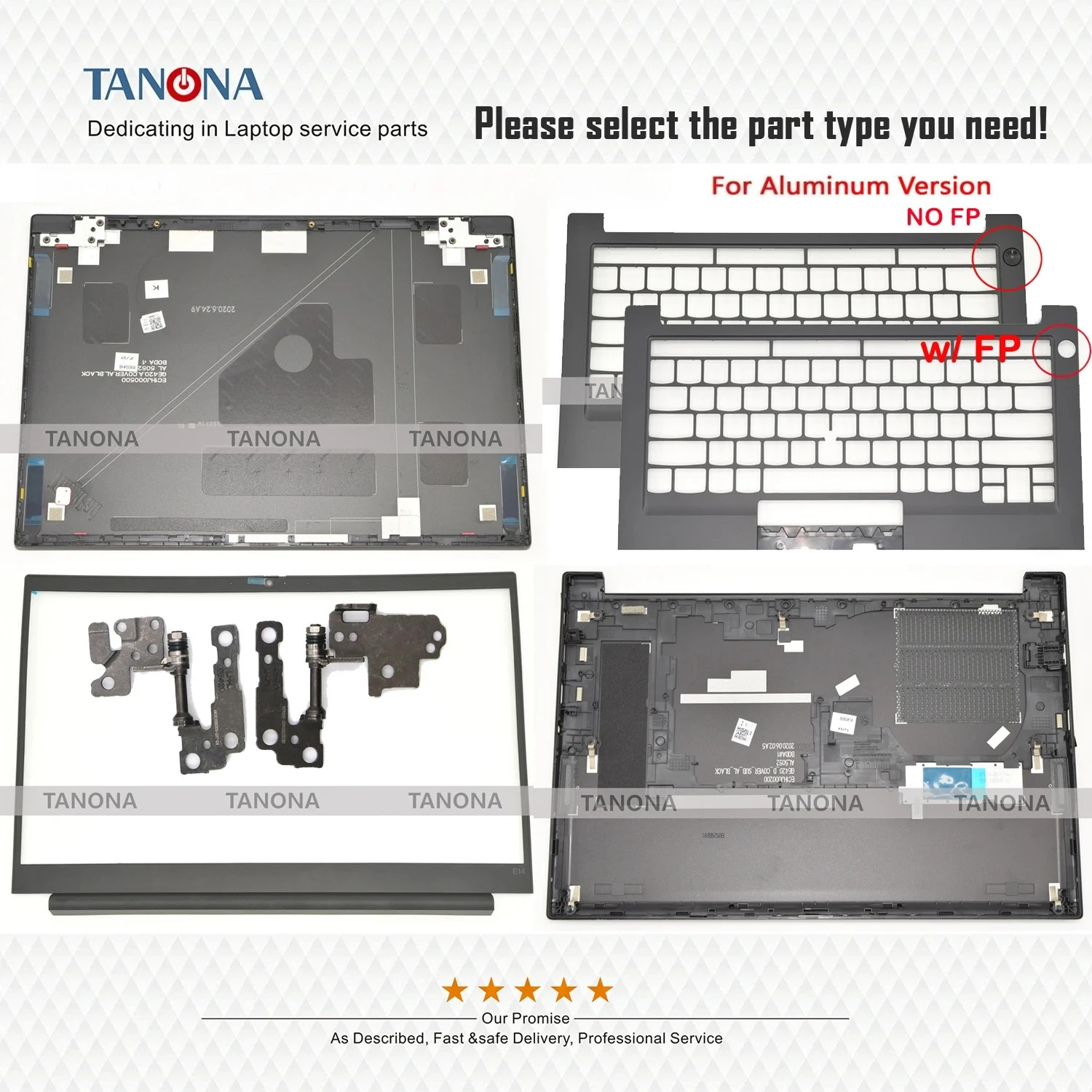Новый блок 5CB0S95405 5CB0S95042 для Thinkpad E14 Gen 2, задняя крышка ...