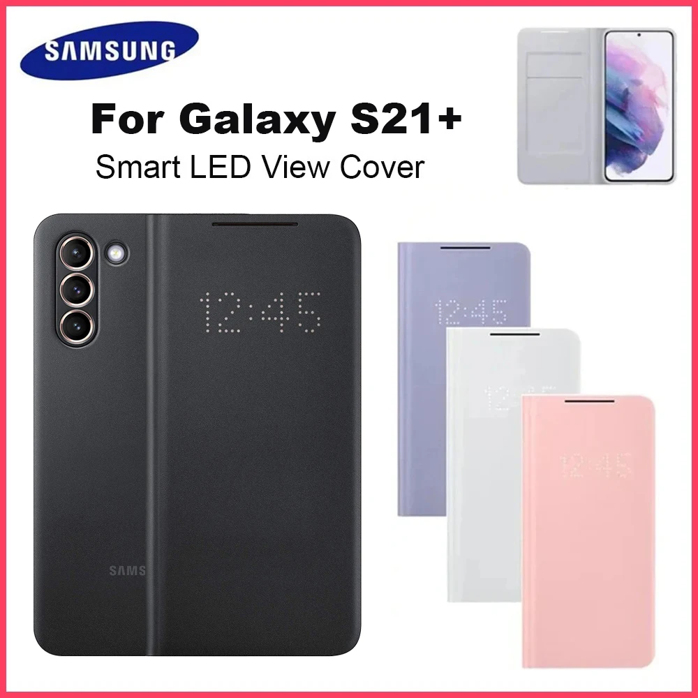 Оригинальный чехол SAMSUNG Galaxy S21 + Smart LED View для Galaxy S21 ...