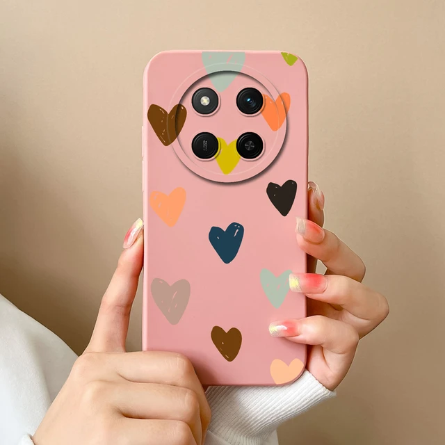 Чехол для Huawei Honor X9C X9C Smart Love Heart Gesture Expression Anti ...