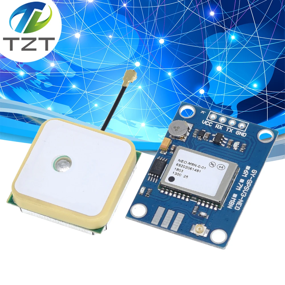 TZT teng GY-GPSV3 NEO-M8N модуль GPS | AliExpress