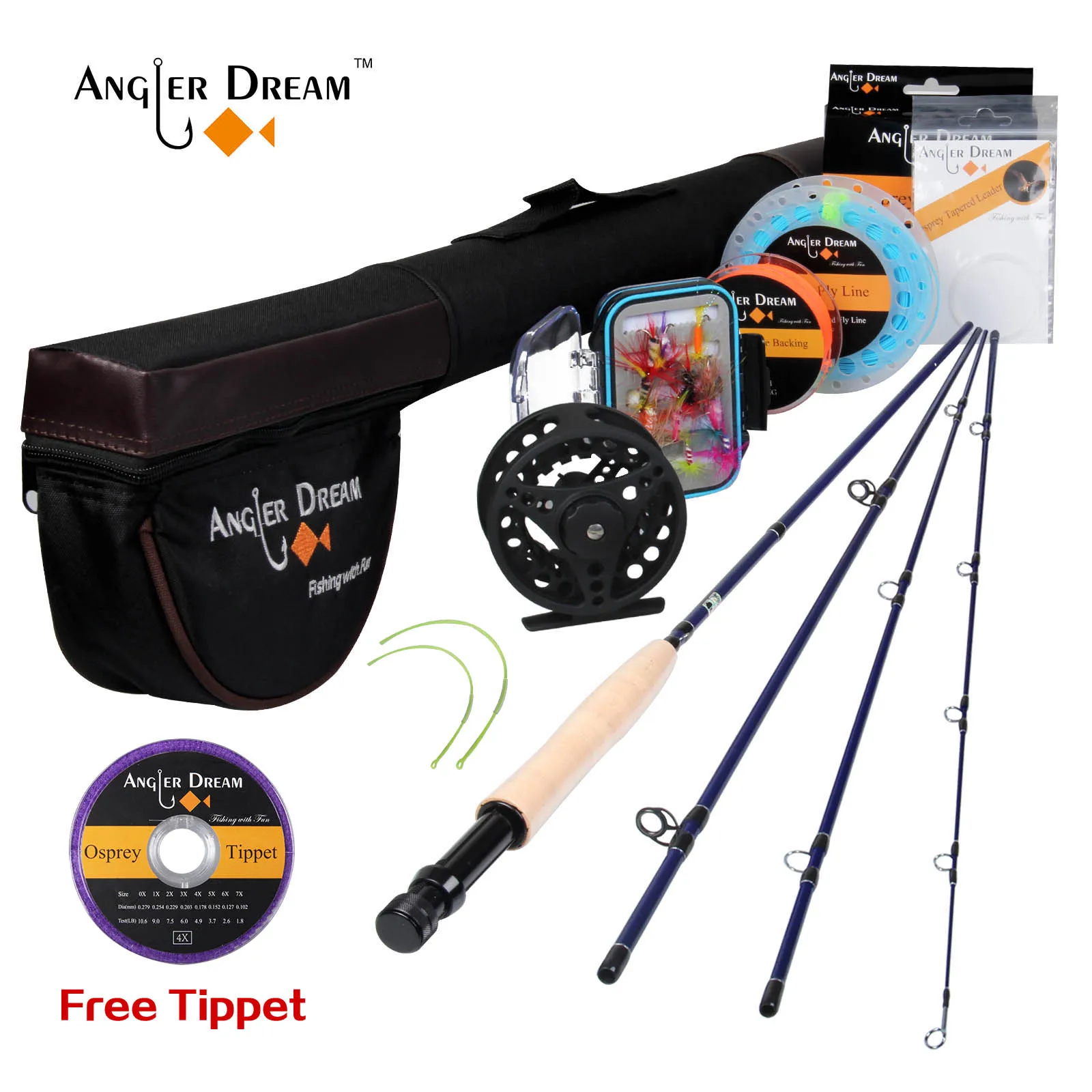 Нахлыстовая удочка Angler Dream 3/4 5/6 7/8 | AliExpress