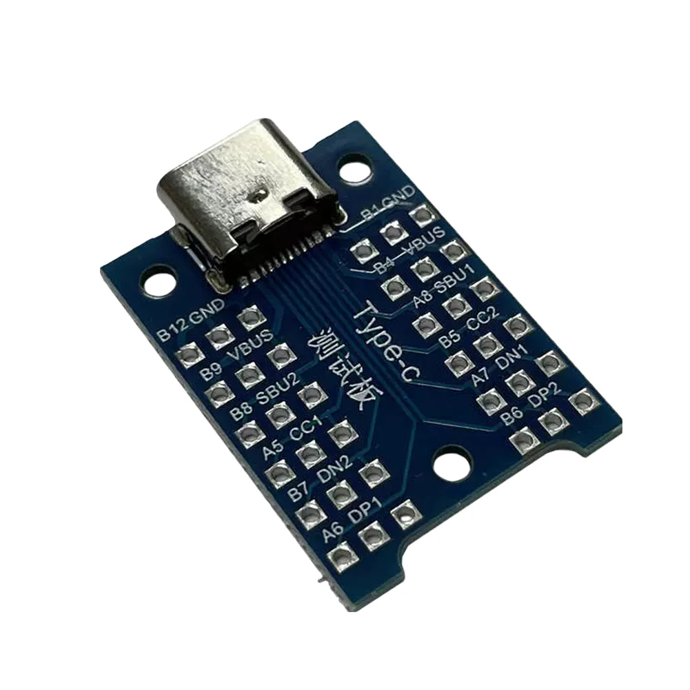 USB 3.1 Type-C Женская плата адаптера Type-C USB 3.1 Тестовая печатная ...