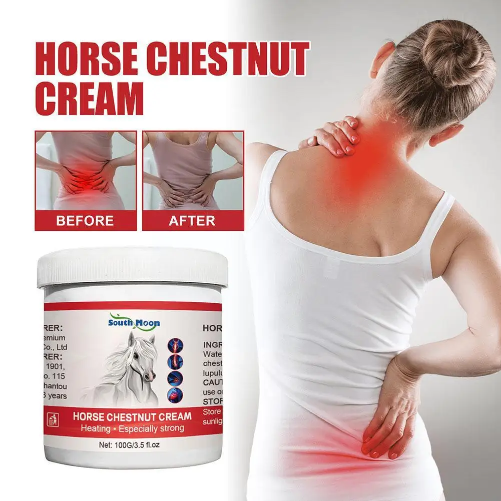 100g Horse Chestnut Pain Relief Ointment Cervical Spine Relief Ointment ...
