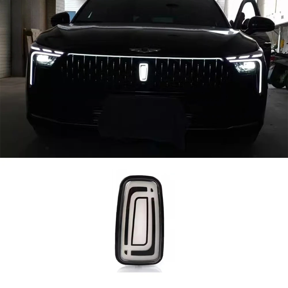 Для Bestune B70 B70S T77 T99 T55 аксессуары светодиодный автомобильный передний логотип ...