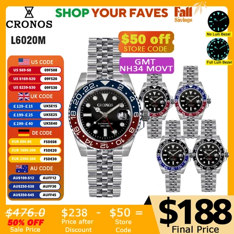 Cronos Watches Store - каталог товаров магазина на AliExpress