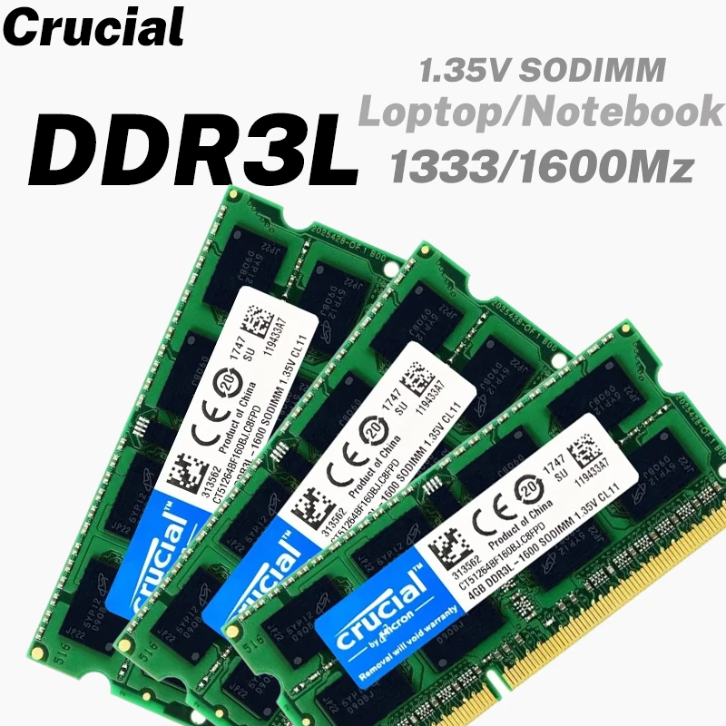 Ddr3l оперативная память для ноутбука 4 ГБ 8 ГБ 1600 МГц Aliexpress
