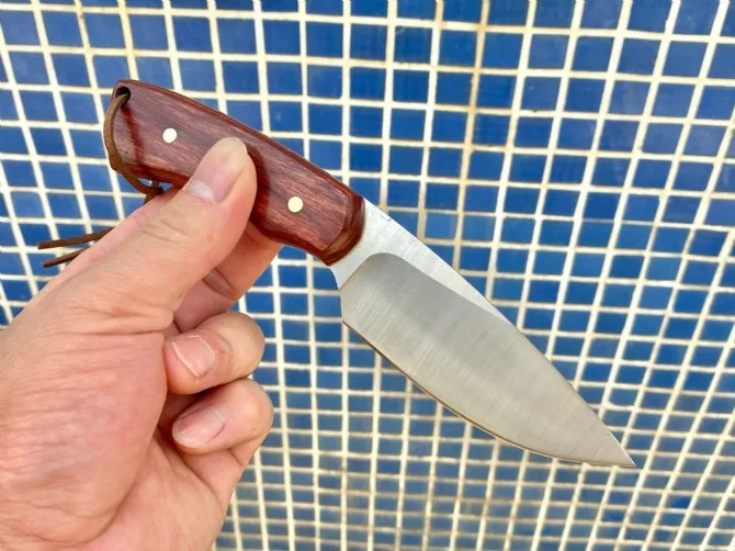 Маленький прямой нож Atlope с фиксированным лезвием D2 лезвие рукоятка ...