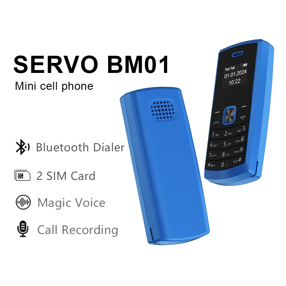 SERVO BM01 с двумя SIM-картами, минимальная фотография, автоматическая ...