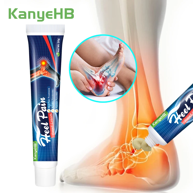 Крем для снятия боли в пятках kanyeHB | AliExpress