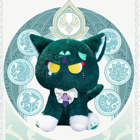 Xiao cat genshin impact toy - купить недорого | AliExpress