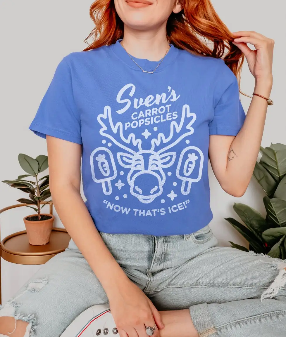 Футболка Sven'S Carrot Popsicles Comfort Colors, окрашенная одежда ...