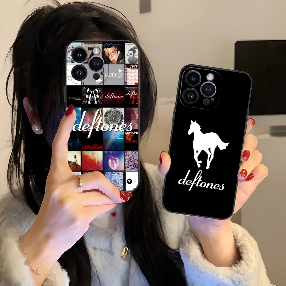Fashion D-Deftones Mobile Cell Phone Case for iPhone 16 15 14 13 12 11 ...