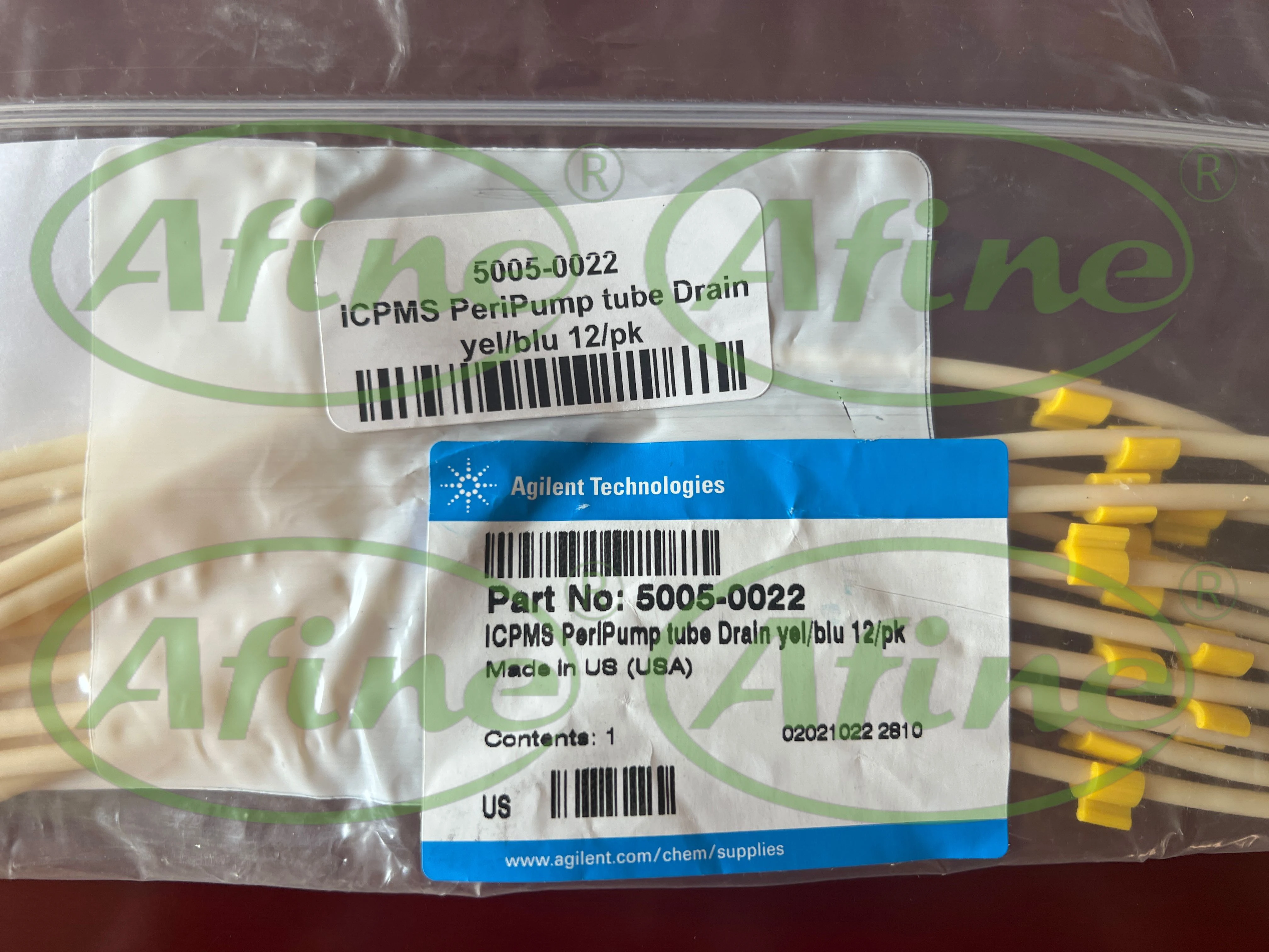 Трубка перистальтического насоса AFINE Agilent для ICP-MS,5005-0022,Agilent 7500,7700,7800,7850 ...