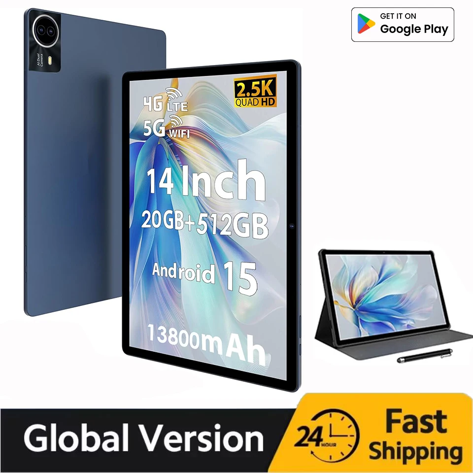 Планшет Samsung TAB A140 Pro 14" Android 15 20ГБ ОЗУ 512ГБ ПЗУ | AliExpress
