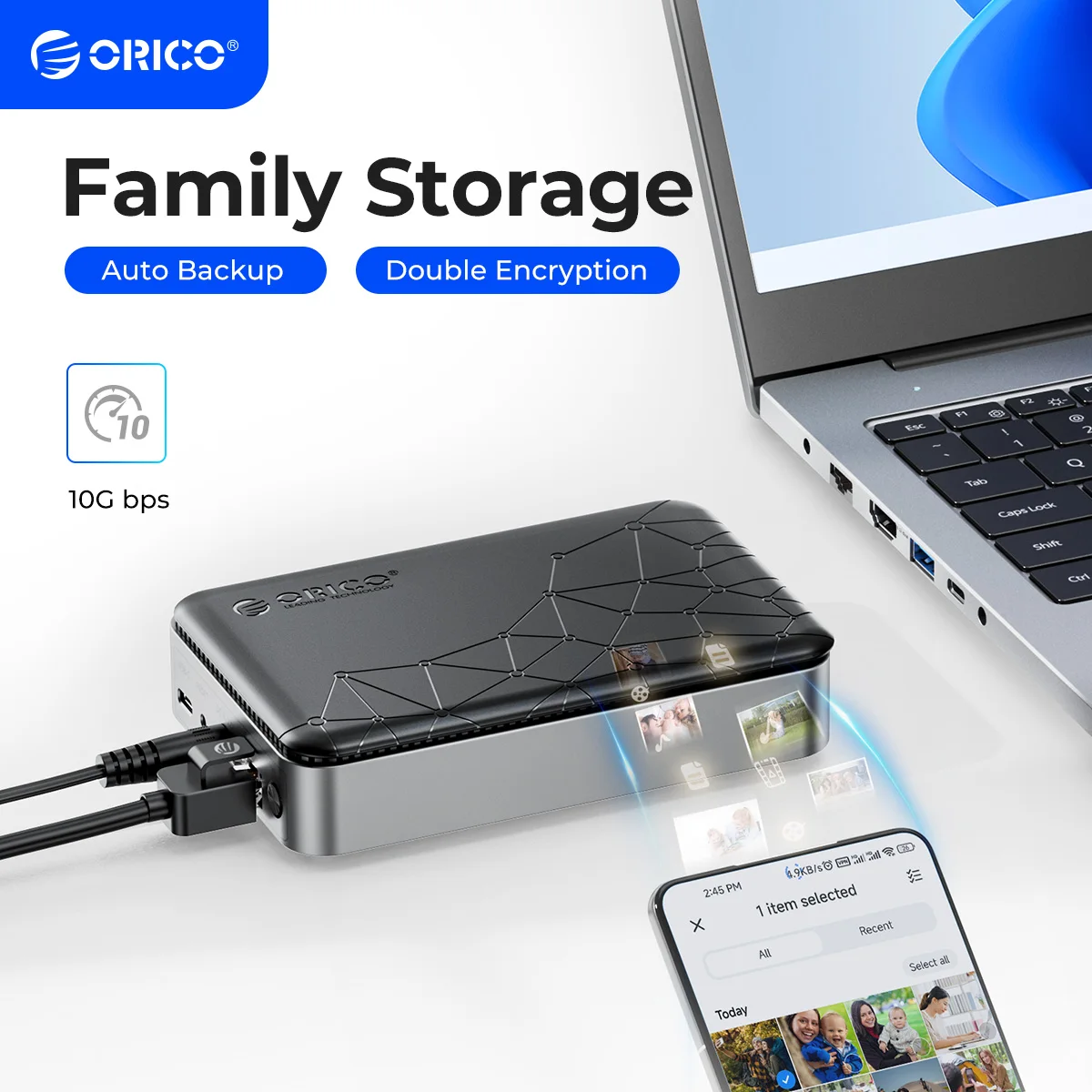 ORICO CD2510 сетевое хранилище для 2.5" HDD/SSD | AliExpress