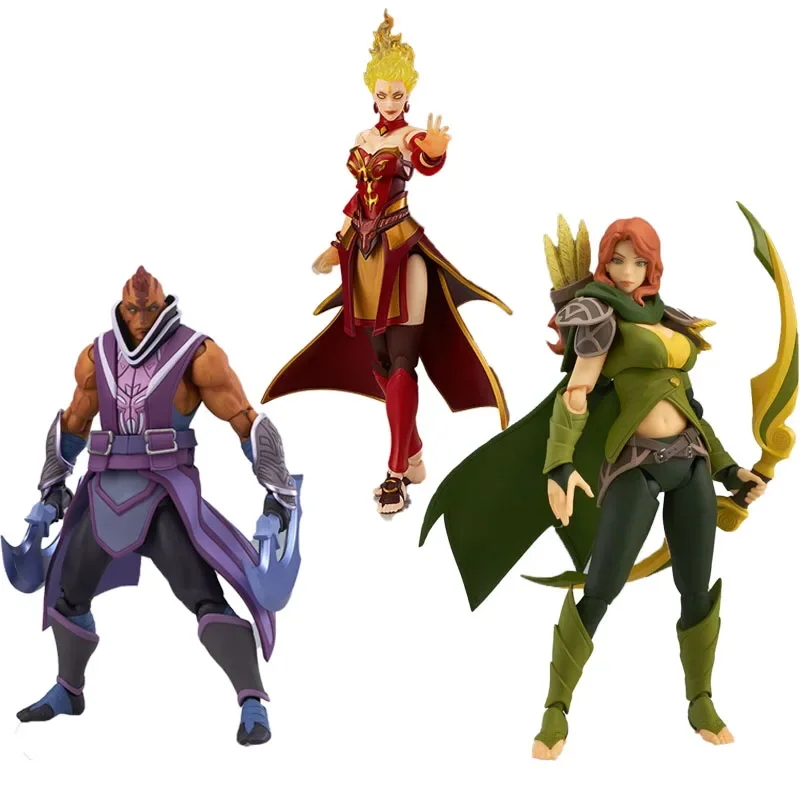 В наличии, оригинальная фигурка Max Factory Figma 338 DOTA 2 Lina Anti ...