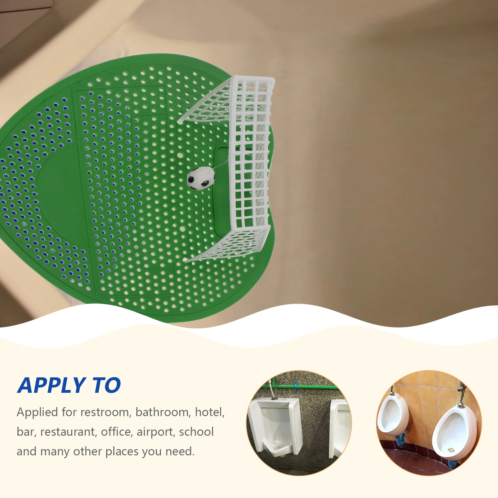 Soccer Urinal Screens Toilet Deodorizer Toilets Odor Blocker Urinal ...