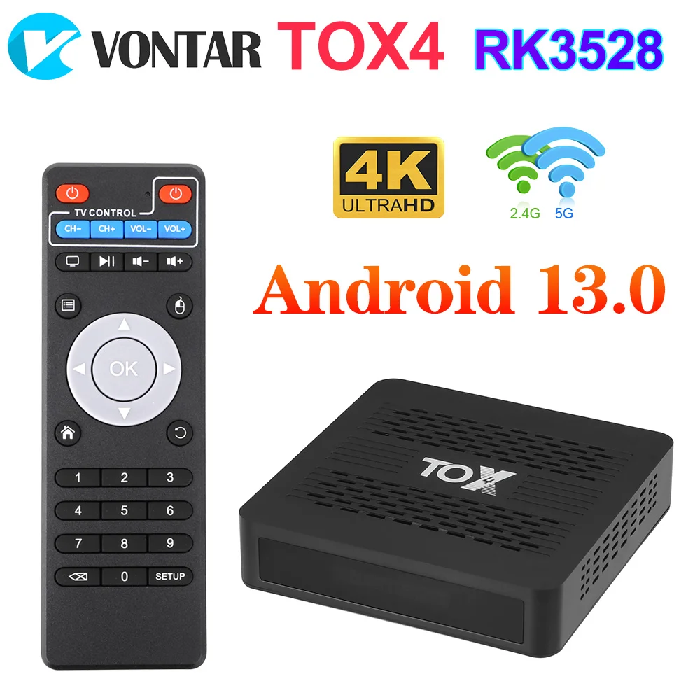 UGOOS TOX4 ТВ-приставка Android 13 4+32 ГБ | AliExpress