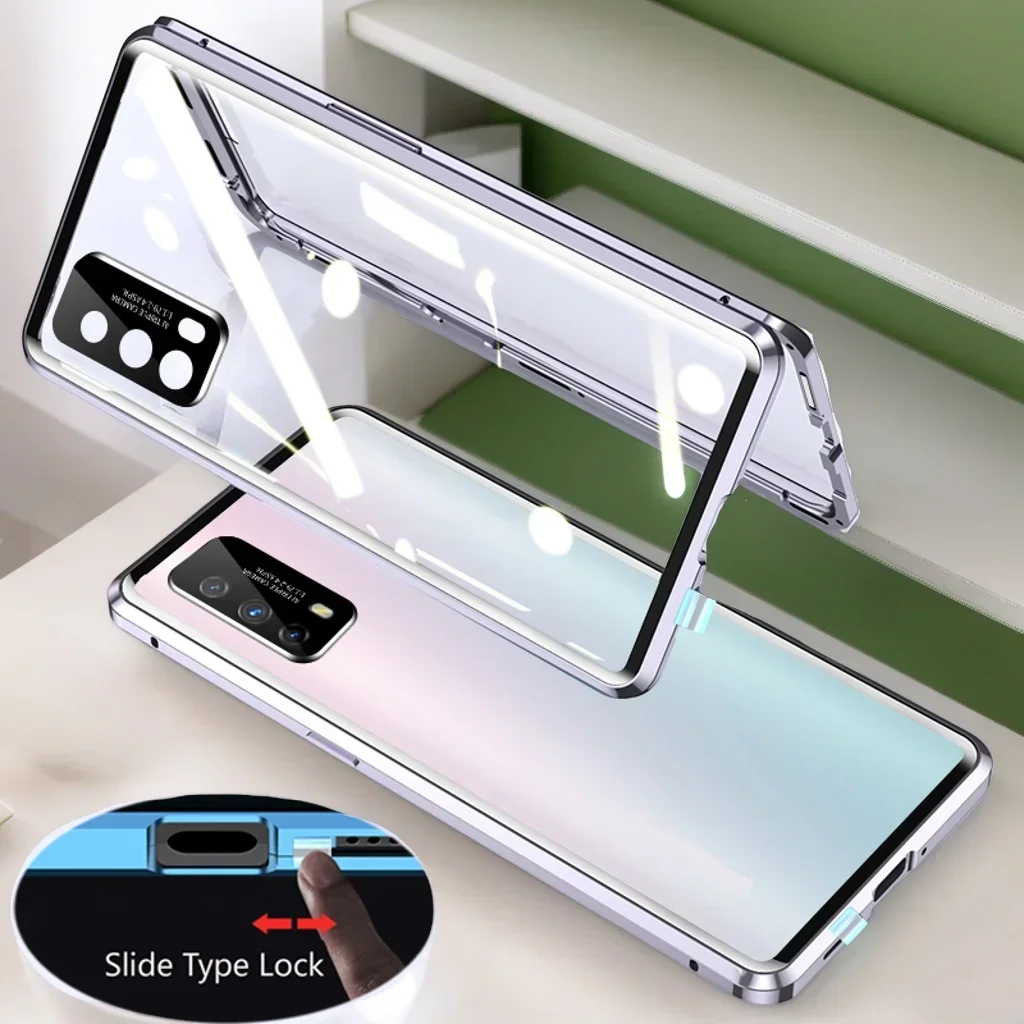 Metal Magnetic Phone Case for Huawei Nova 9 10 12 SE 12i 11i 10 11 Pro ...