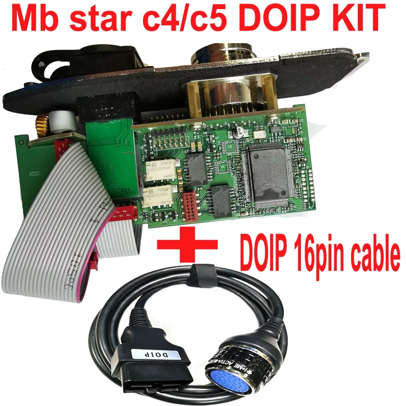 MB STAR C4 PLUS DOIP FUNCTION SD CONNECT DOIP kit with MB star c4 16pin ...