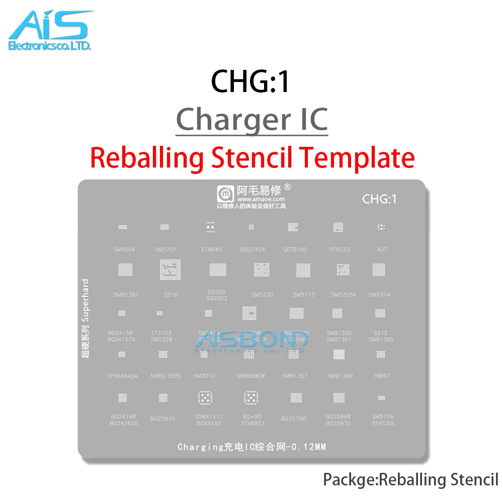 Зарядное устройство AMAOE IC трафаретная станция для SM5504 SM5502 ...