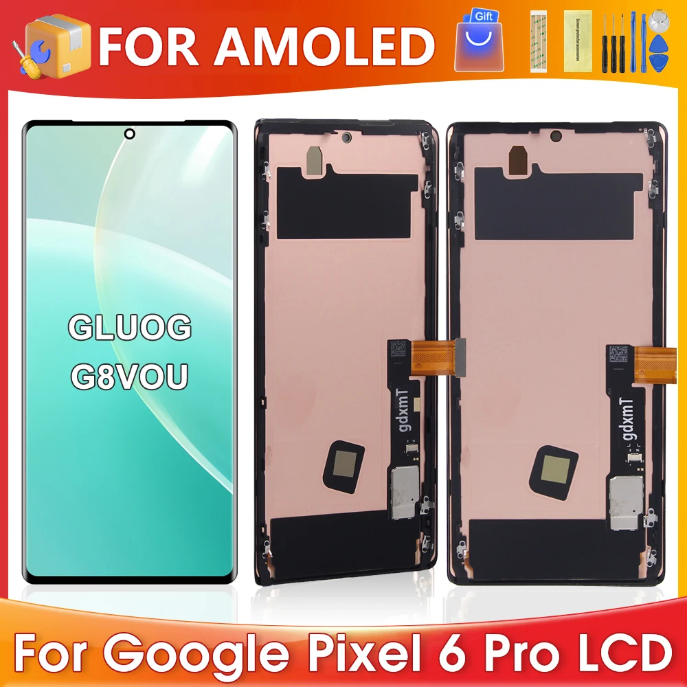 6,7 ''для Google Pixel 6 Pro для AMOLED Google Pixel 6 Pro GLUOG G8VOU ...