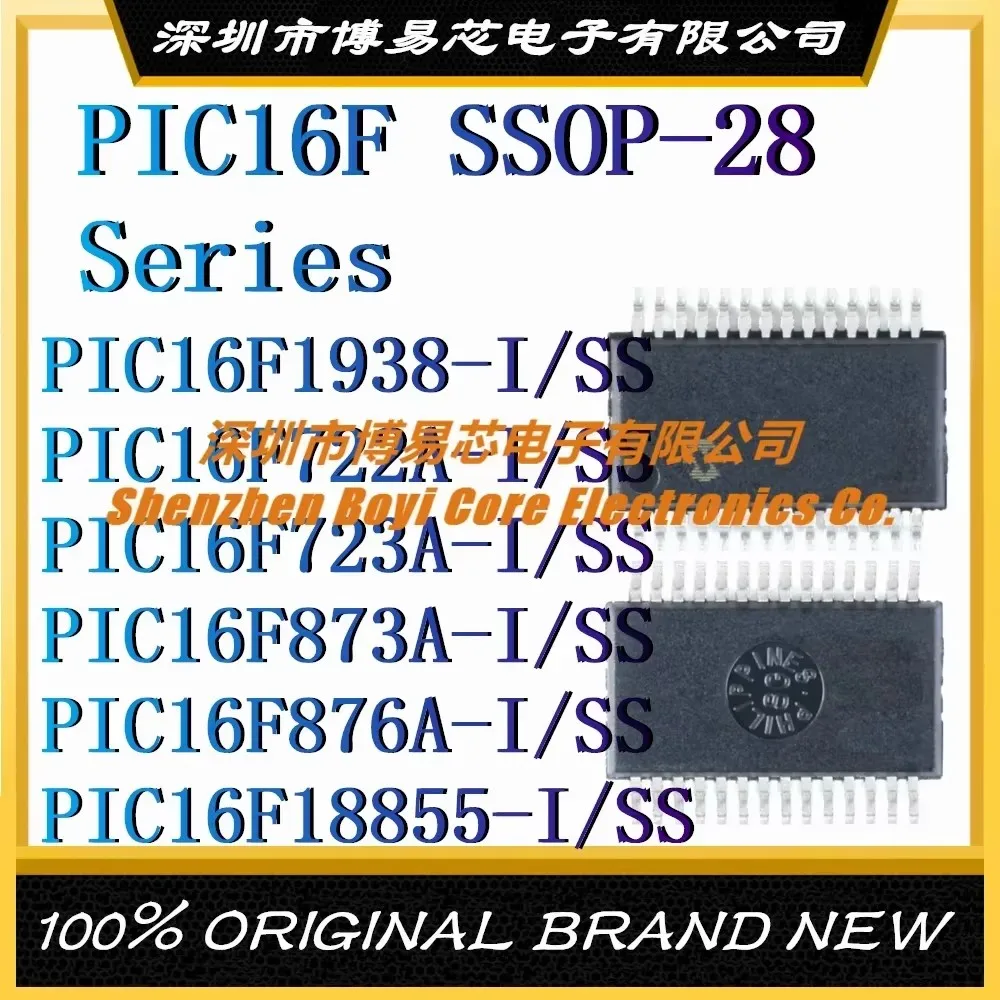PIC16F1938-I/SS PIC16F722A PIC16F723A PIC16F873A PIC16F876A PIC16F18855 ...
