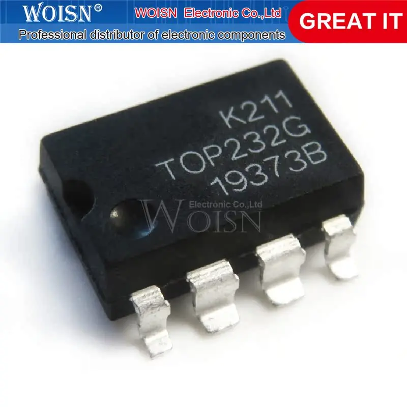 10ШТ TOP232GN TOP232 SMD-7 | AliExpress