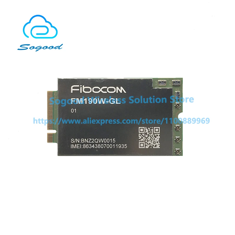 Fibocom FM190W-GL M.2 mmWave Global 5G Sub-6 ГГц Модуль Qualcomm SDX75 ...