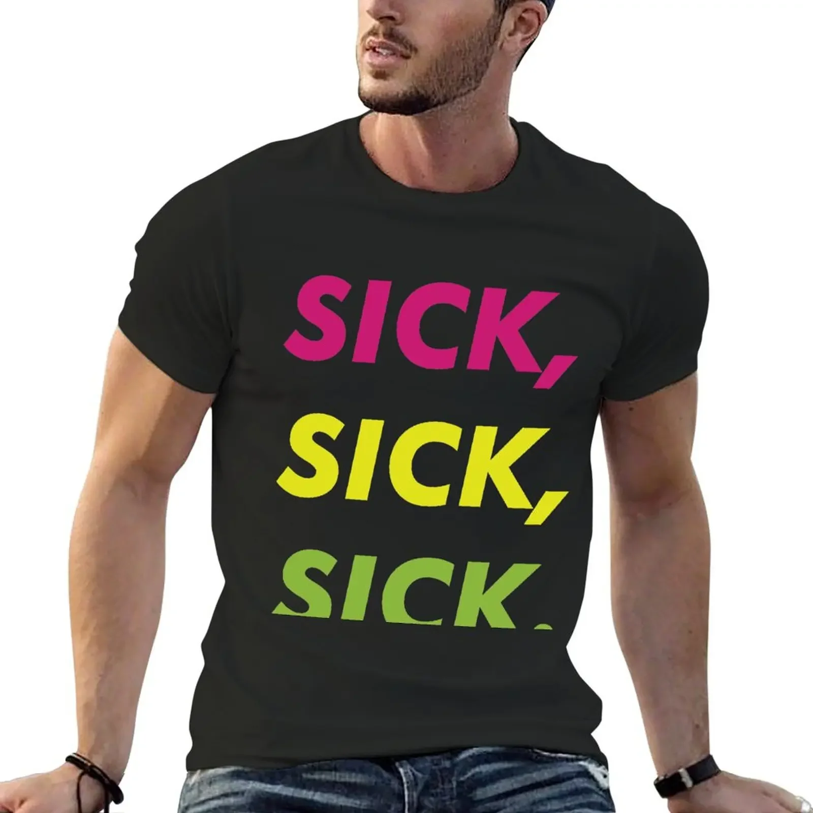 Sick, sick, sick T-Shirt kawaii clothes oversized graphic t shirt ...