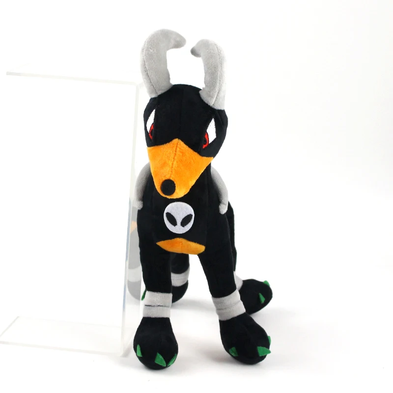 30cm TAKARA TOMY Anime Pokemon Houndoom Stuffed Plush Toys Anime Dark ...