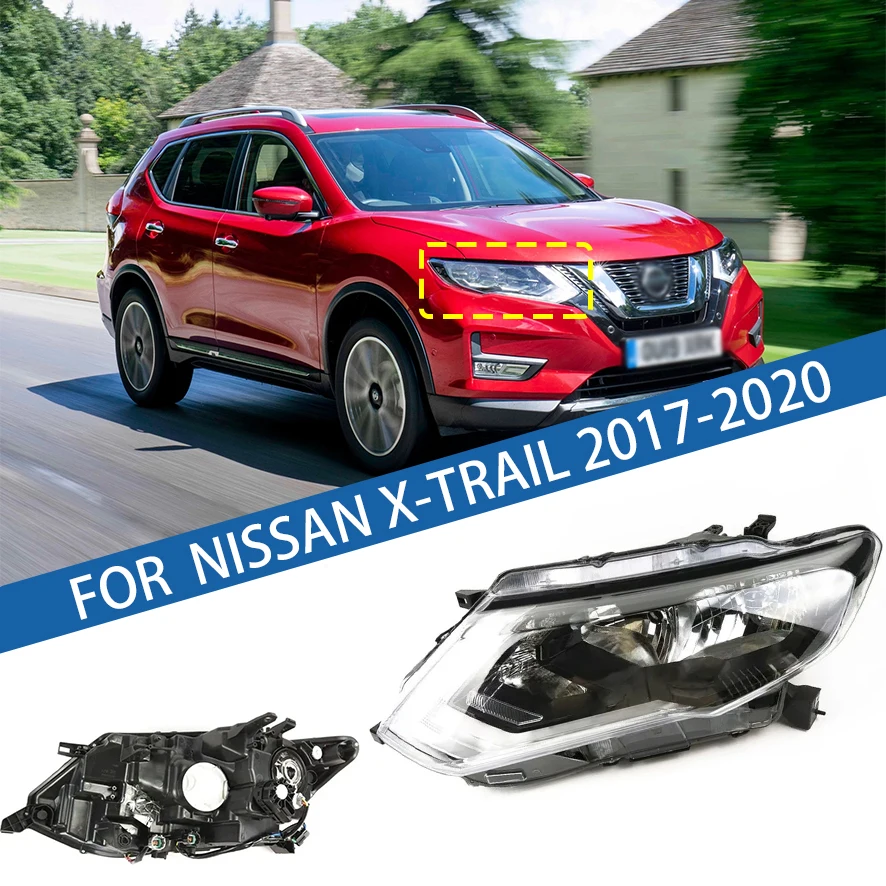 Для Nissan X-trail 2017 2018 2019 2020 автомобильные передние фары ...