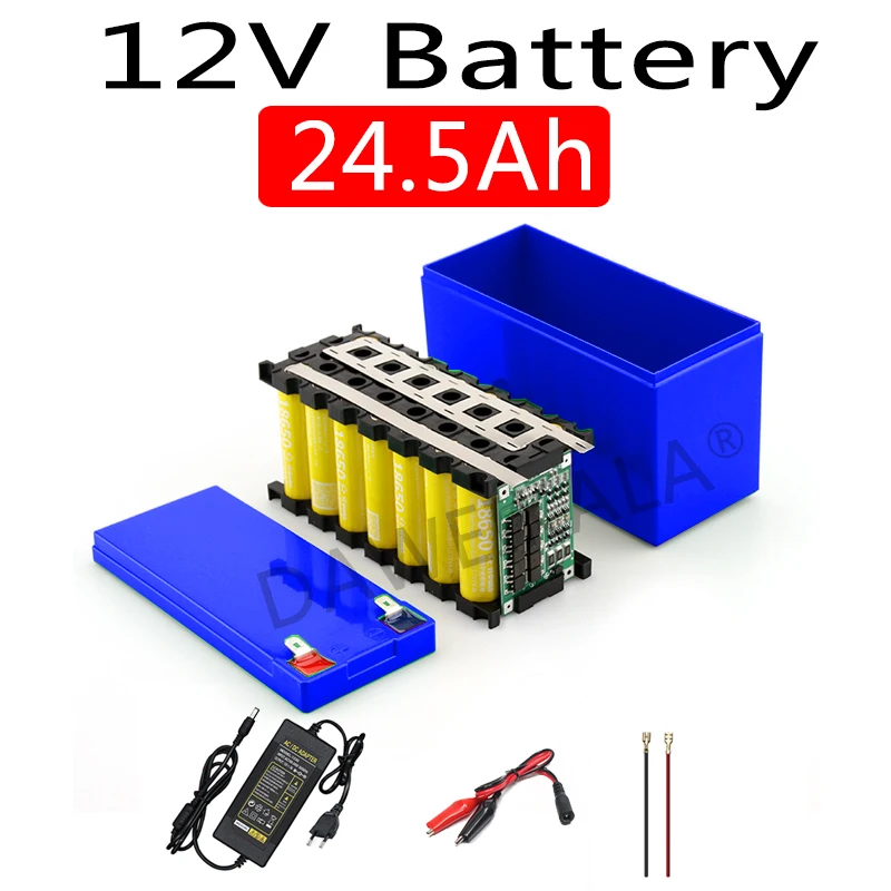 Литиевый аккумулятор 12 В 24,5 Ач 18650 | AliExpress