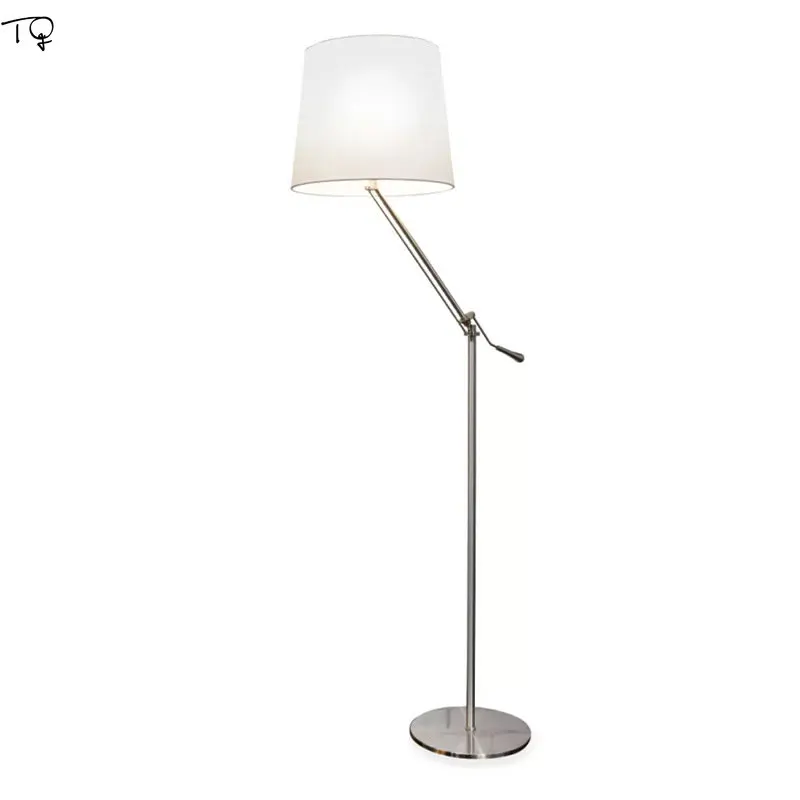 Напольная Лампа E27 в нордическом стиле, современный Регулируемый ...