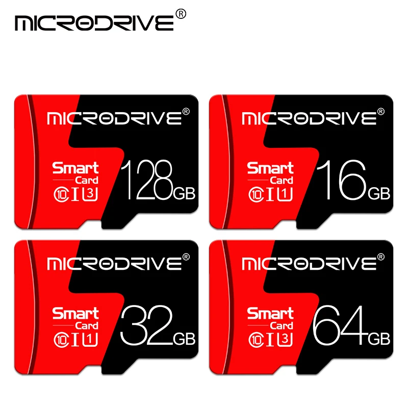 MicroDrive Micro-SD карта памяти 4/8/16/32/64 ГБ класс 6/10/U3 | AliExpress