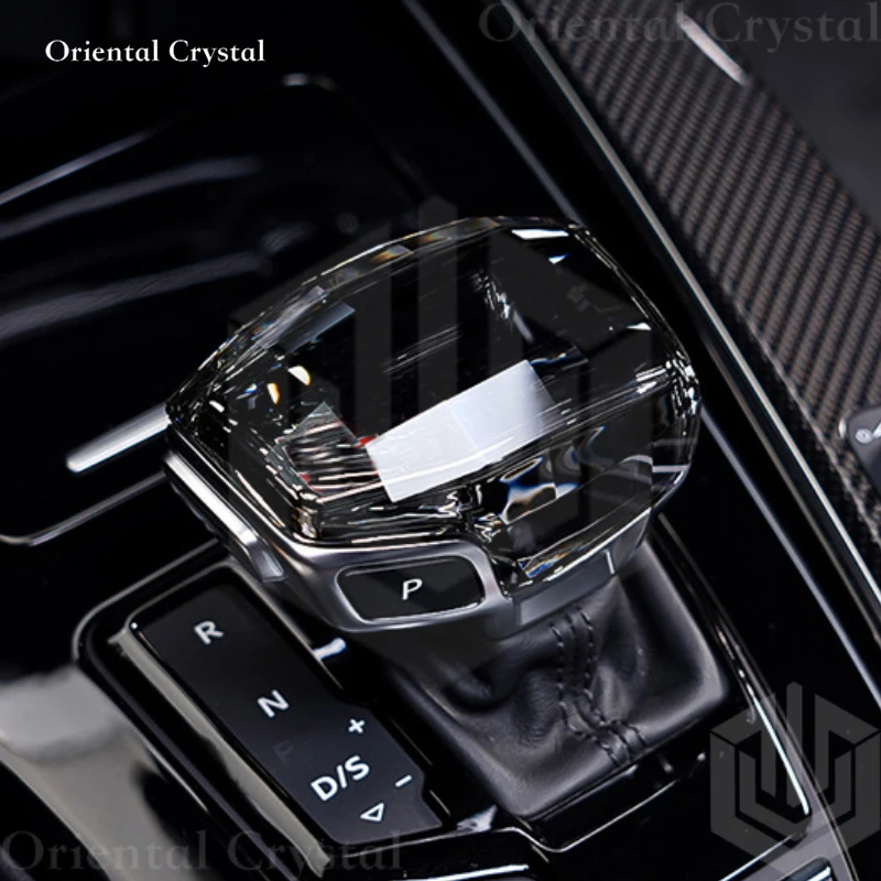 Подходит для Audi A4 A5 A6 A7 Q5 Q7 Q8 с цветной подсветкой, головка переключения передач ...