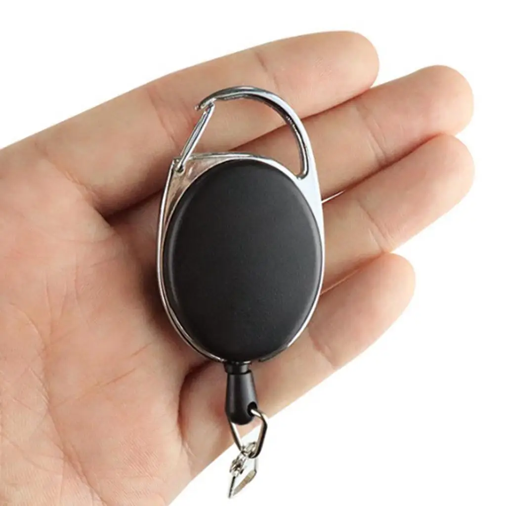 Retractable Key Chain, Carabiner Key Holder, Retractable Badge Holder ...
