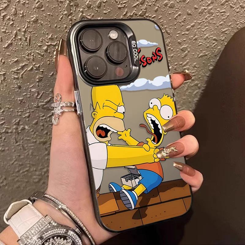 Матовый чехол Disney Simpsons Homer для Xiaomi POCO X6 X5 X3 NFC F3 F4 ...